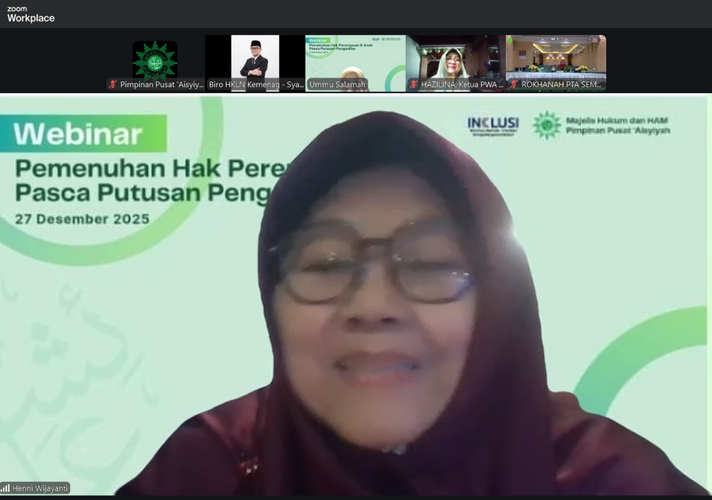 Putusan Ada, Hak Terabaikan: ‘Aisyiyah Soroti Tantangan Pemenuhan Hak ...