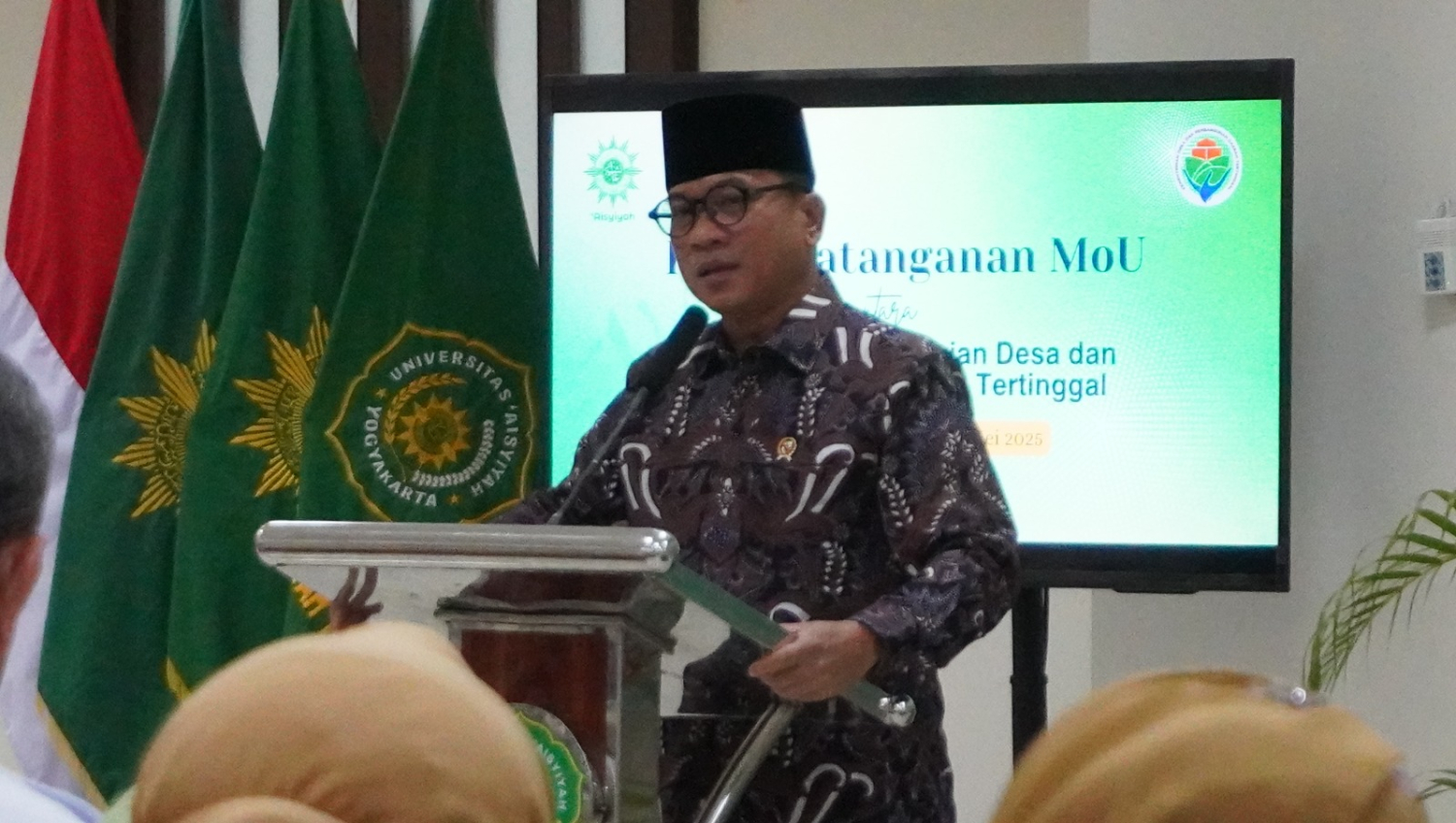 Bersama Bangun Desa, Kemendes Jalin Kerjasama dengan PP 'Aisyiyah - Pimpinan Pusat Aisyiyah