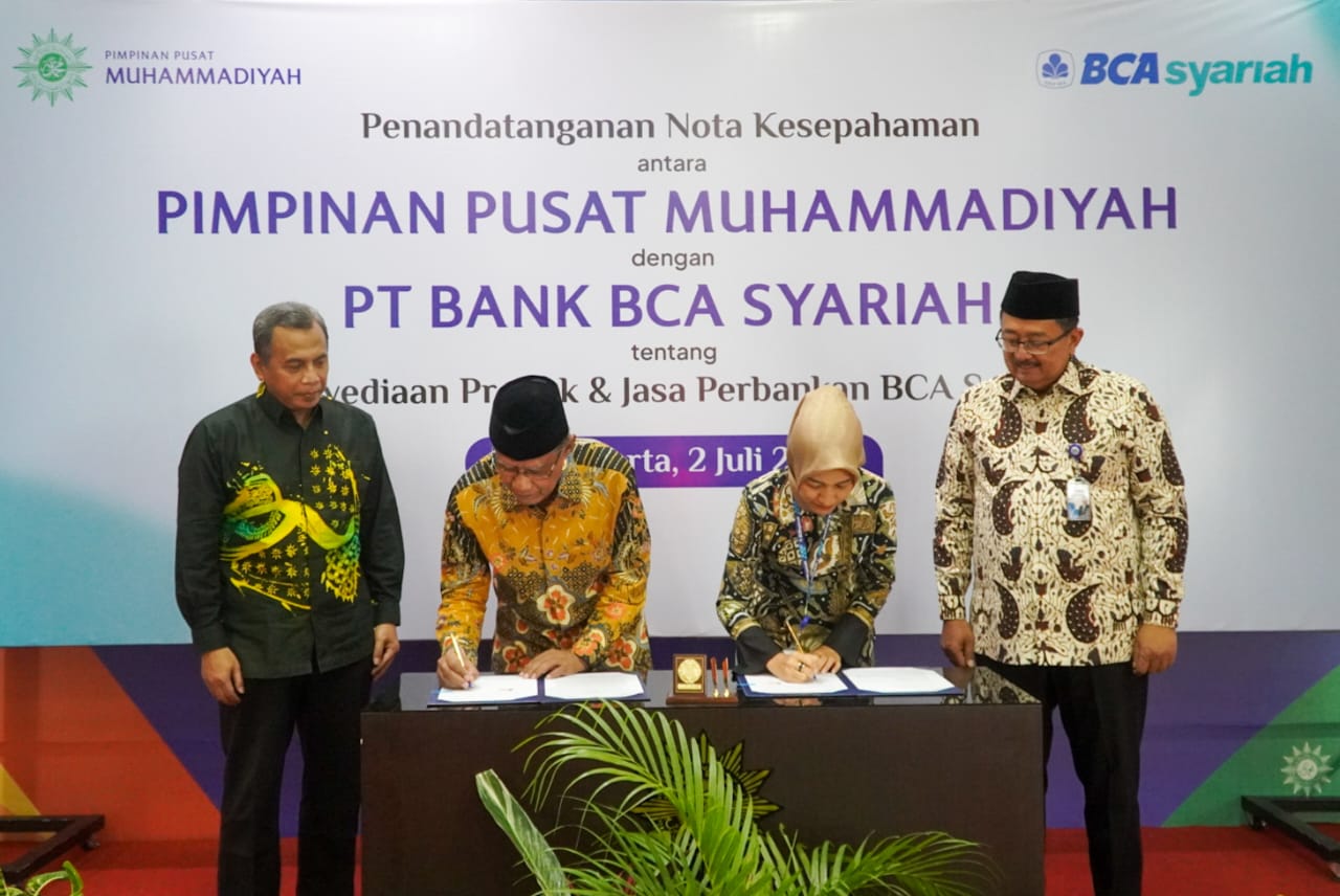 PP Muhammadiyah dan BCA Syariah Jalin Kerjasama Penyediaan Produk dan ...